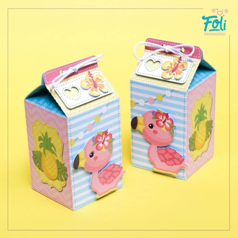 Mini Party Flamingo | Imprima, corte e monte - Nilmara Quintela Paper ...