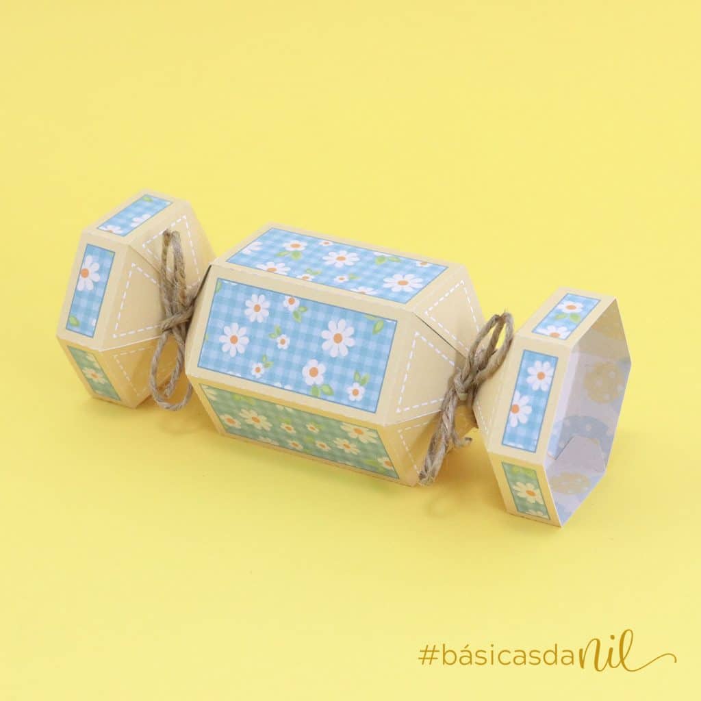 Kit Master de Caixas Bala Hexagonal - Nilmara Quintela Paper Designer