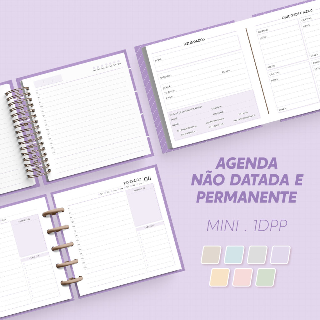 Agenda | 1DPP - Permanente - Mini