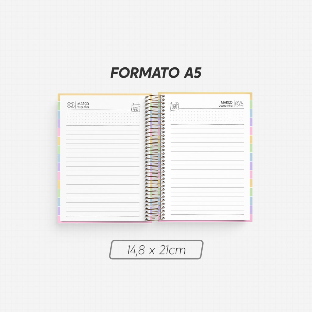 Agenda para Colorir | Color.me - Permanente/Não Datada - A5 - Nilmara ...